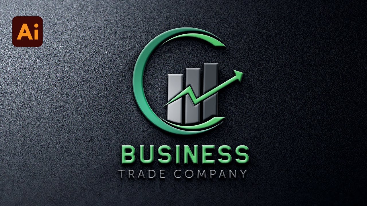 Business Trade Company Logo Design || In Adobeillustrator In This Video ...