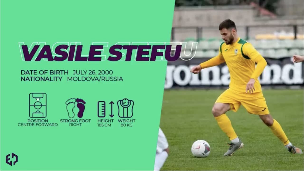 Vasile STEFU || Center Forward || 2000 y.b || EASY PROGRESS - YouTube