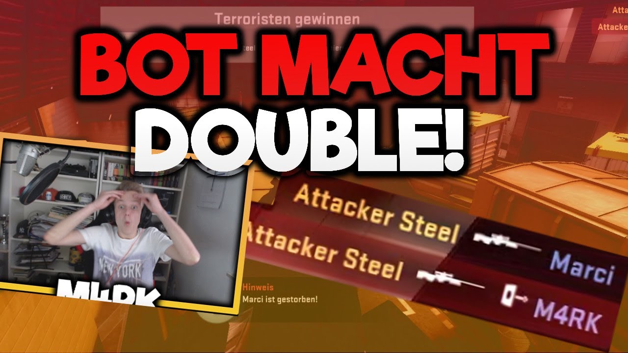 CS:GO BOT MACHT DOUBLE KILL! - Mir reichts! - YouTube