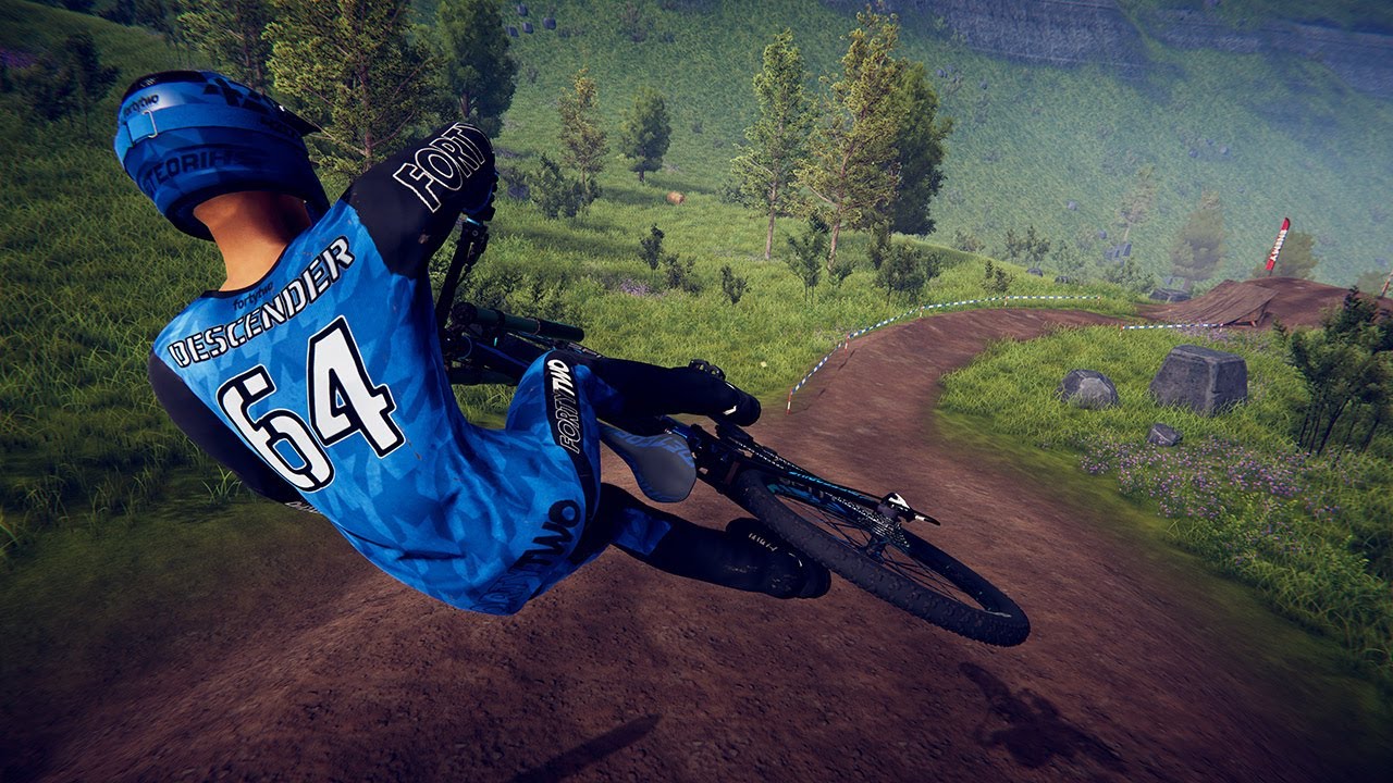 Robię Triki Na Rowerze w Descenders - YouTube