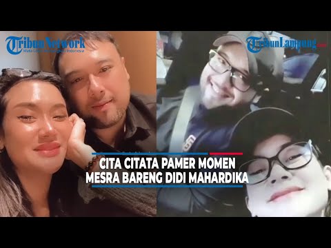 Cita Citata dan Didi Mahardika Pamer Momen Mesra di Mobil