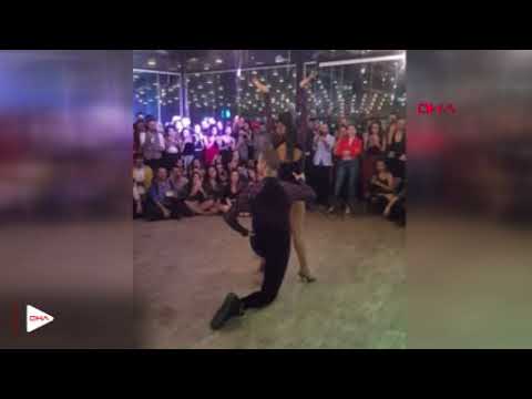 Şampiyon dansçının ölmeden önceki son dans görüntüsü