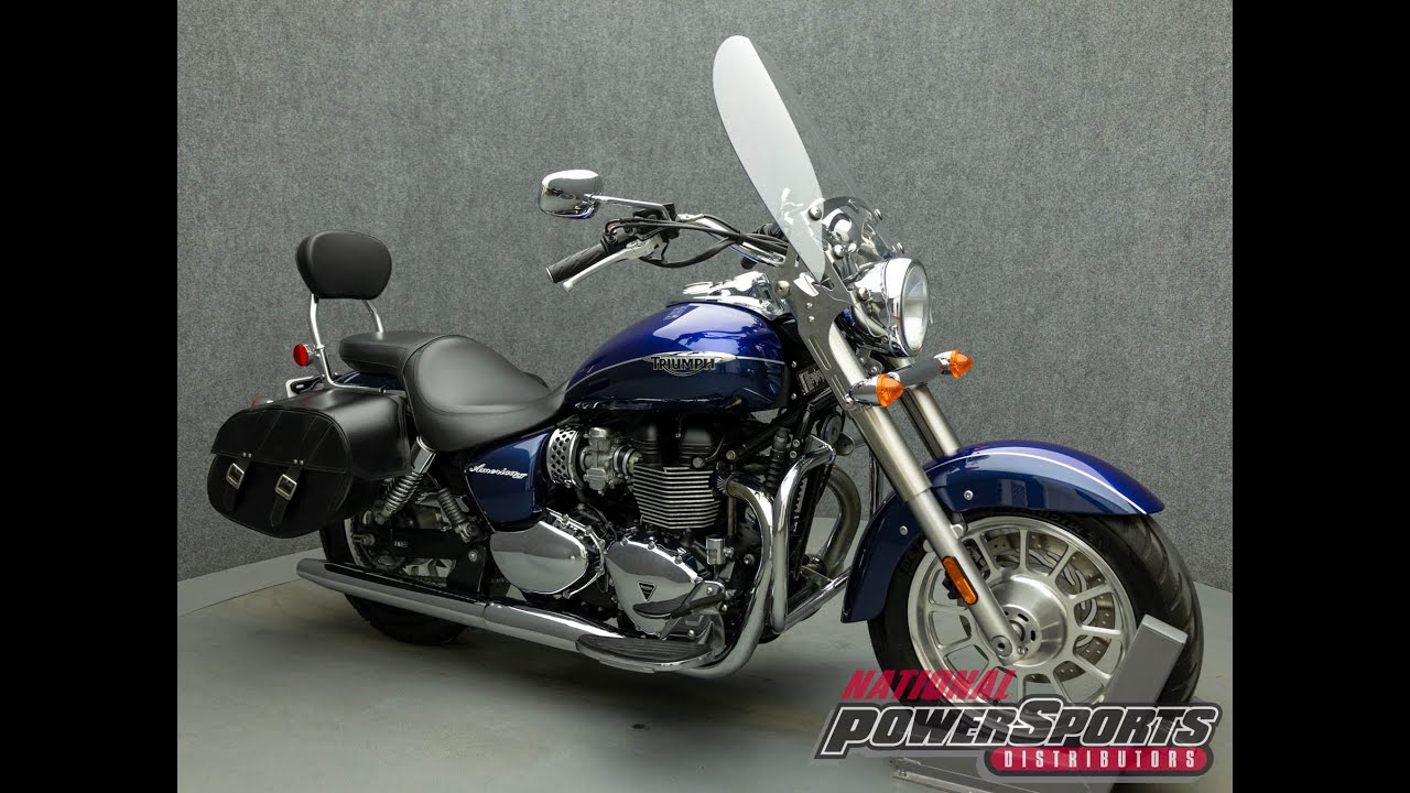 2016 TRIUMPH AMERICA LT - National Powersports Distributors - YouTube