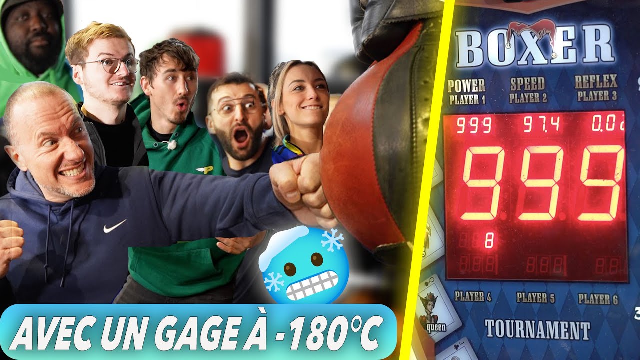 On explose une machine à coup de poing ft.@lucas_studio ...