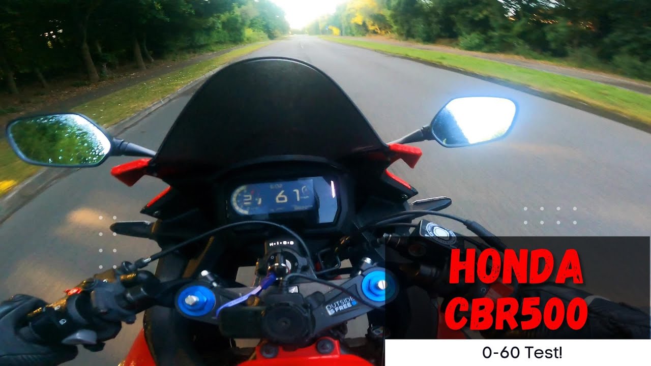 Honda Cbr500r 0 60 Mph