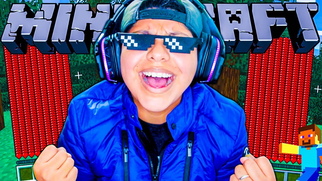MINECRAFT PERO MI VIDA SE MULTIPLICA CADA VEZ QUE RESPIRO 😂😱 ...