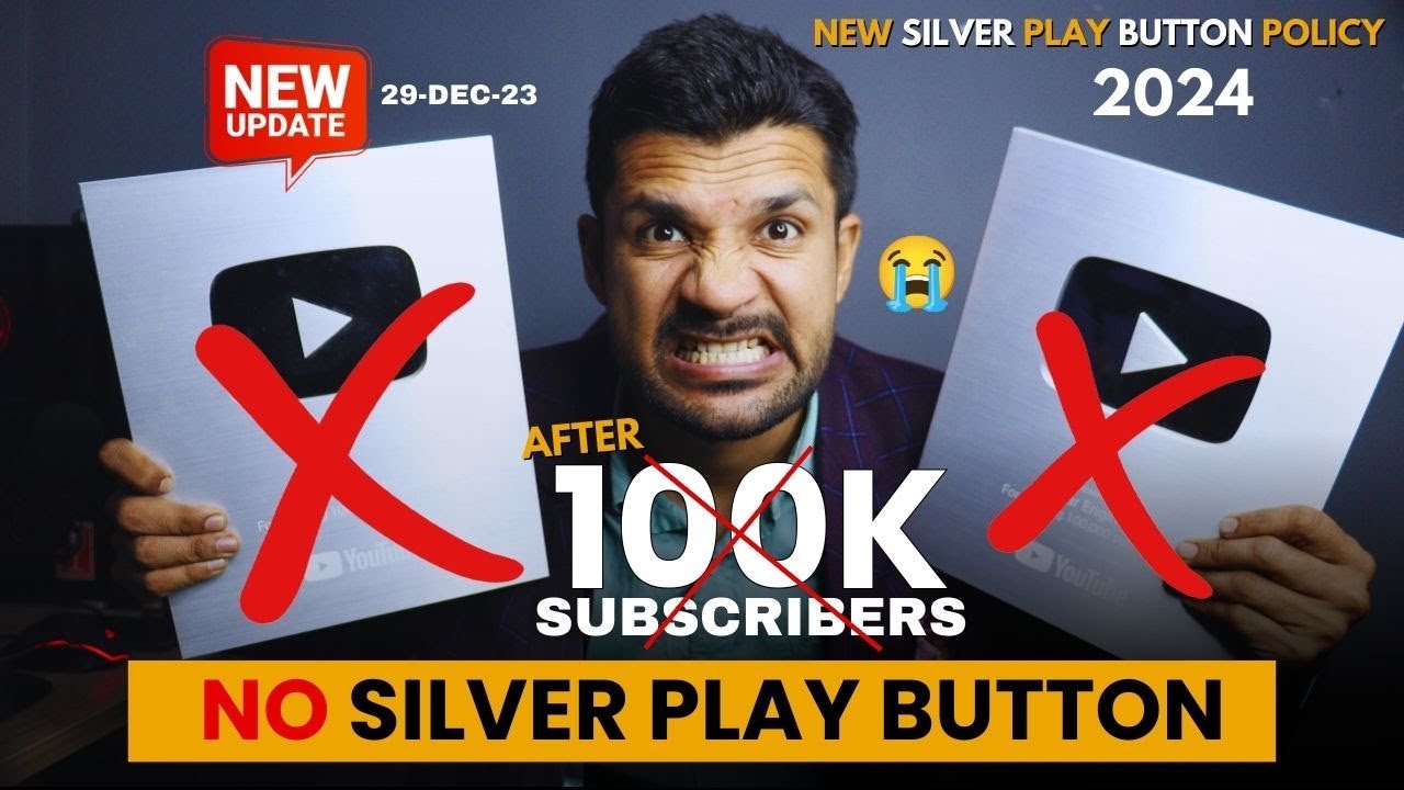 Youtube Silver Play Button