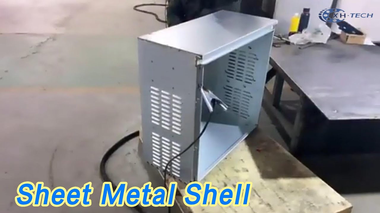 Silver Sheet Metal Shell Case Stamping Steel Aluminum Fabrication - YouTube
