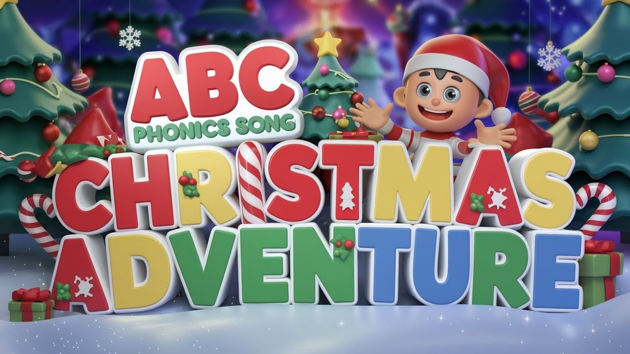 ABC Christmas | Christmas Alphabet Song | ABC Phonics song | Nursery ...