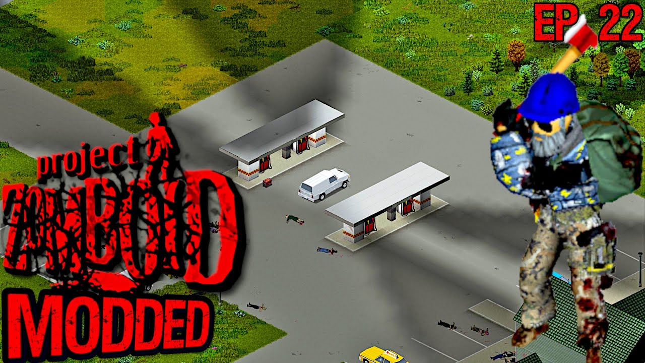 Gas Station Setup |Project Zomboid - Extremely Rare Loot - High ...