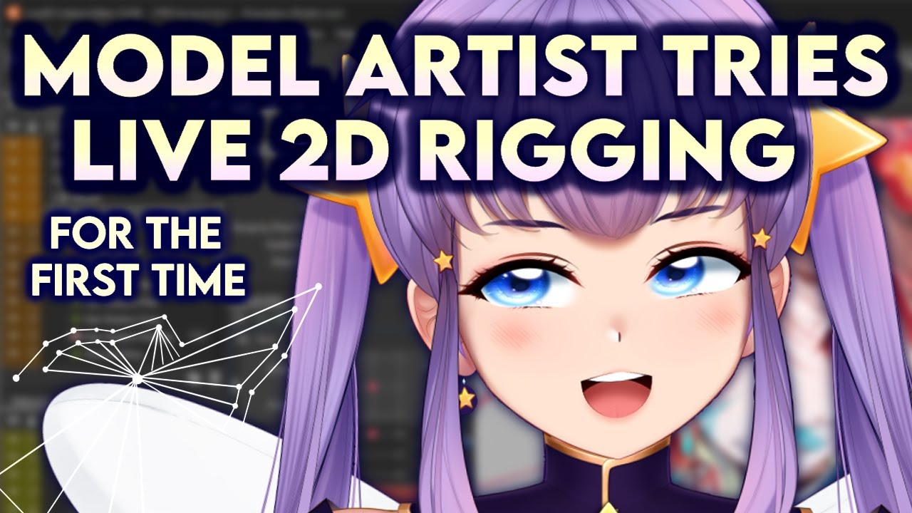 Live 2D 】Artist tries rigging VTuber model for the first time?! - YouTube