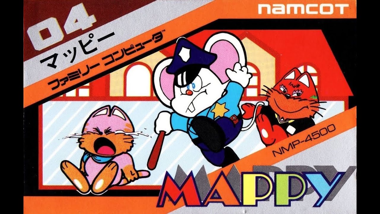 Mappy (1983) Arcade [Gameplay] #arcadegames #nes #retro #gaming #videogame #nostalgia #classic ...