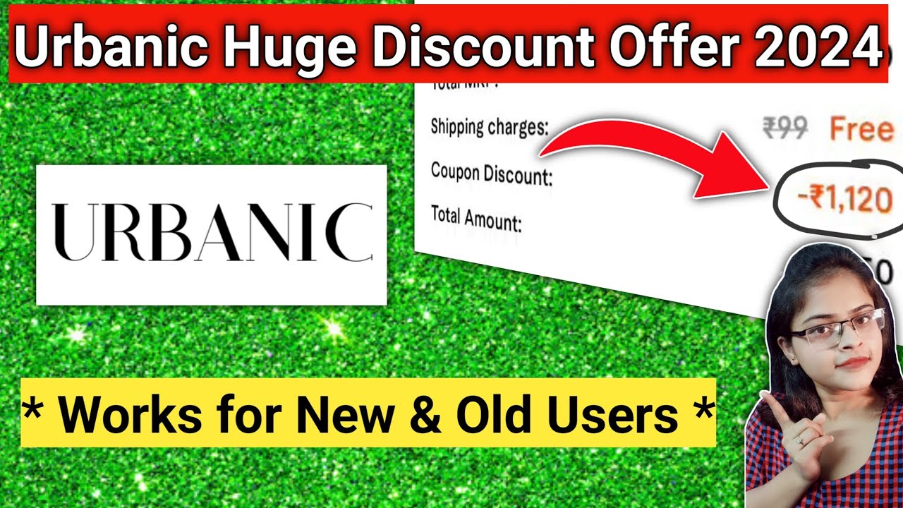 Urbanic Huge Discount 🔥ll urbanic coupon code 2024 l urbanic coupon ...