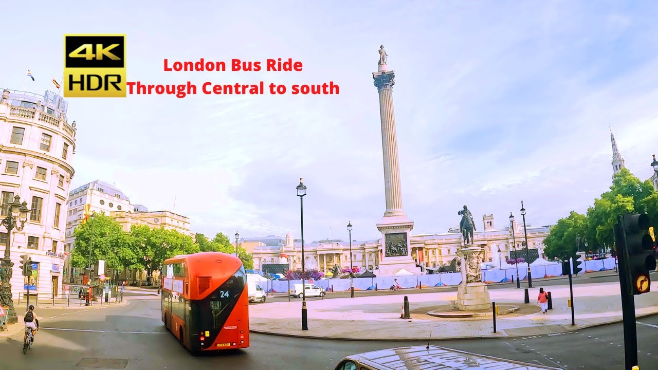 LONDON BUS RIDE - THROUGH CENTRAL TO SOUTH LONDON- BUS ROUTE 12 🚌🚌 ...