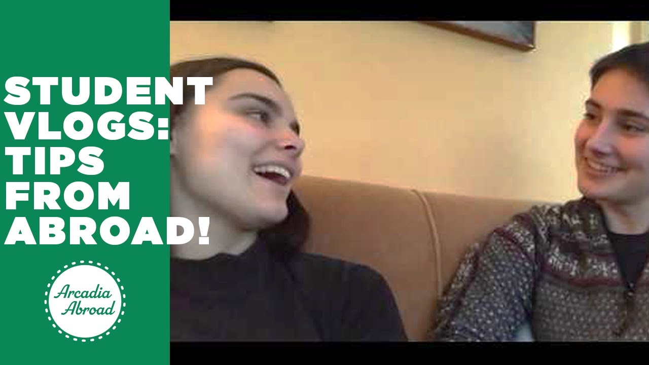 Tips From Abroad! | Student Vlogs | Janey - Vlog #1 - YouTube