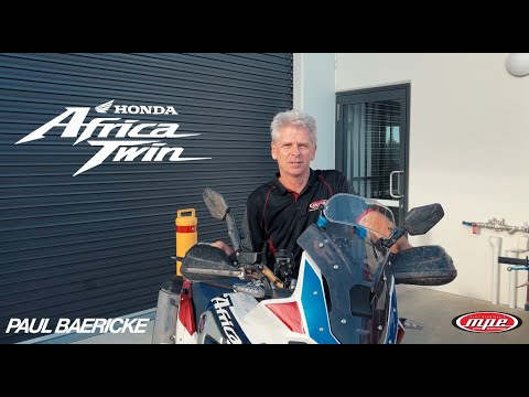 Honda Africa Twin MPE Suspension Set Up - YouTube
