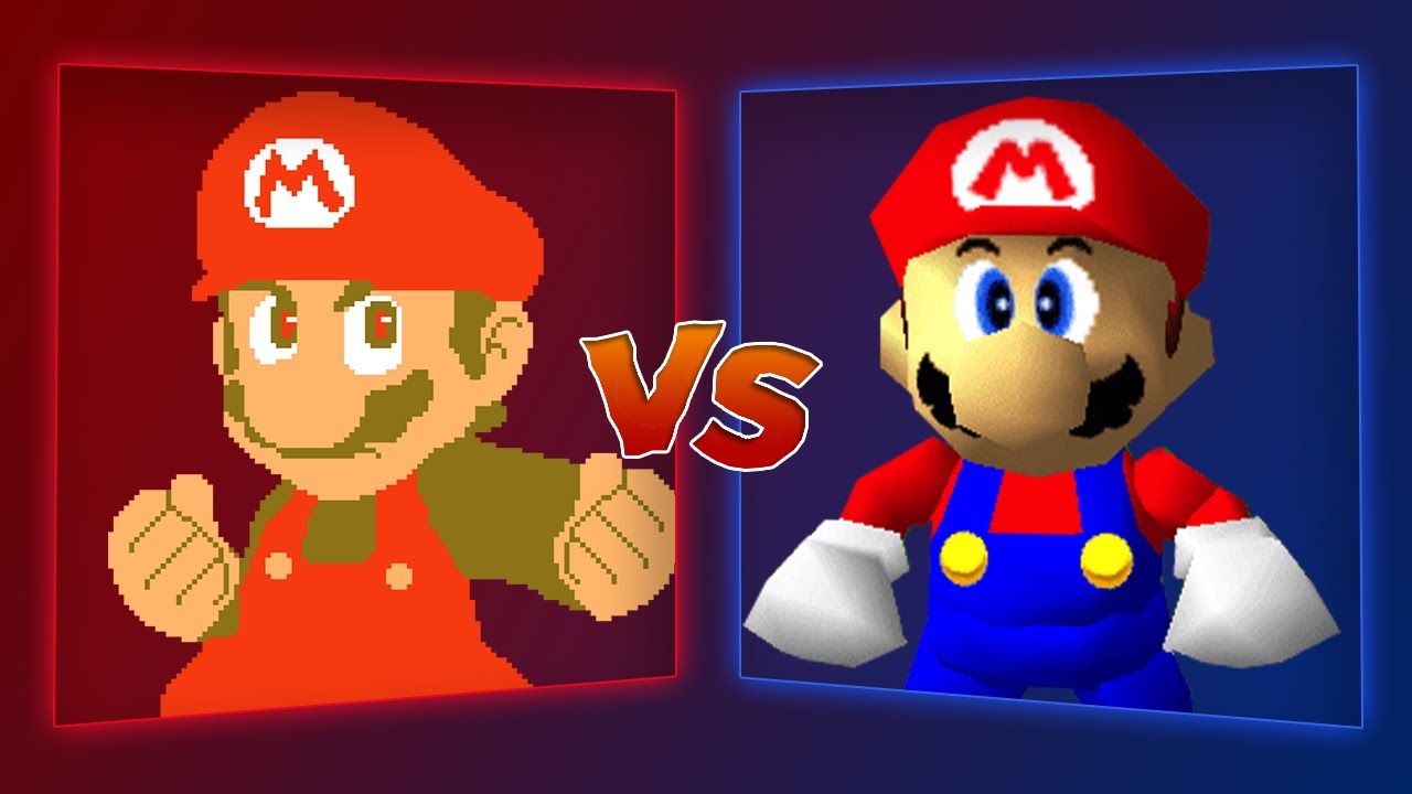 MUGEN Battle - Madness Mario vs Super Mario 64 - YouTube