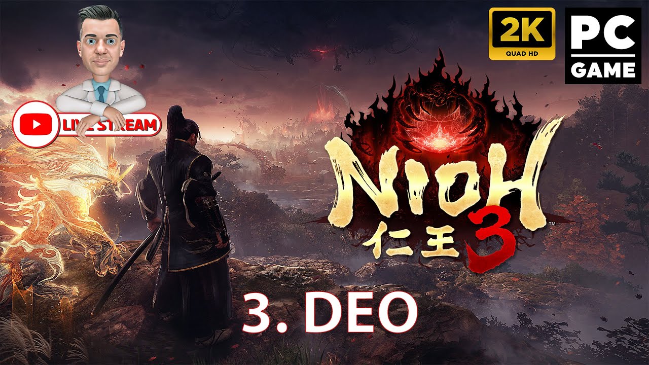 Igramo NIOH 3 - 3. DEO | Prvi put igram Nioh | dan izlaska igre - YouTube