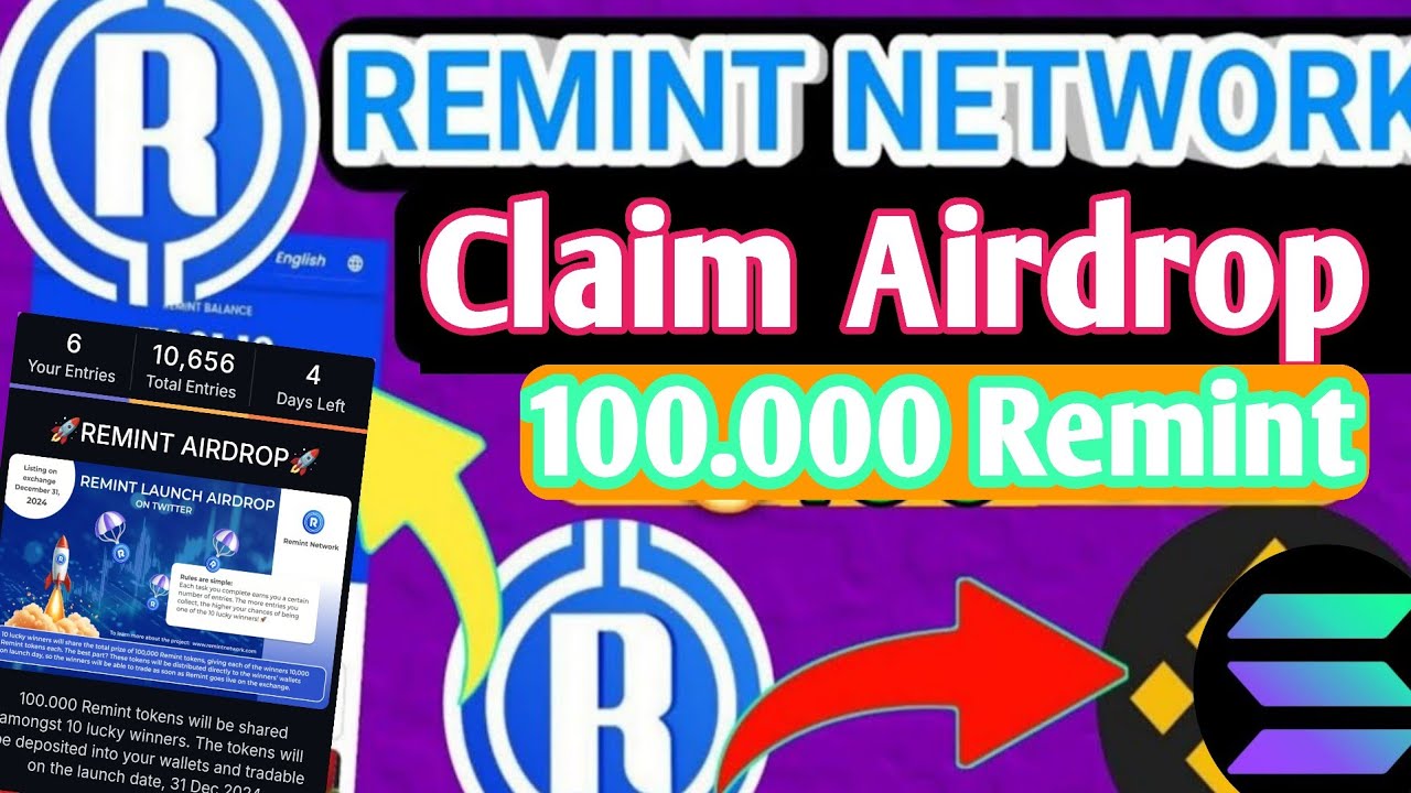 Remint Network Claim Airdrop 100.000 Remint | Remint Network Claim Airdrop Gleam | Remint ...