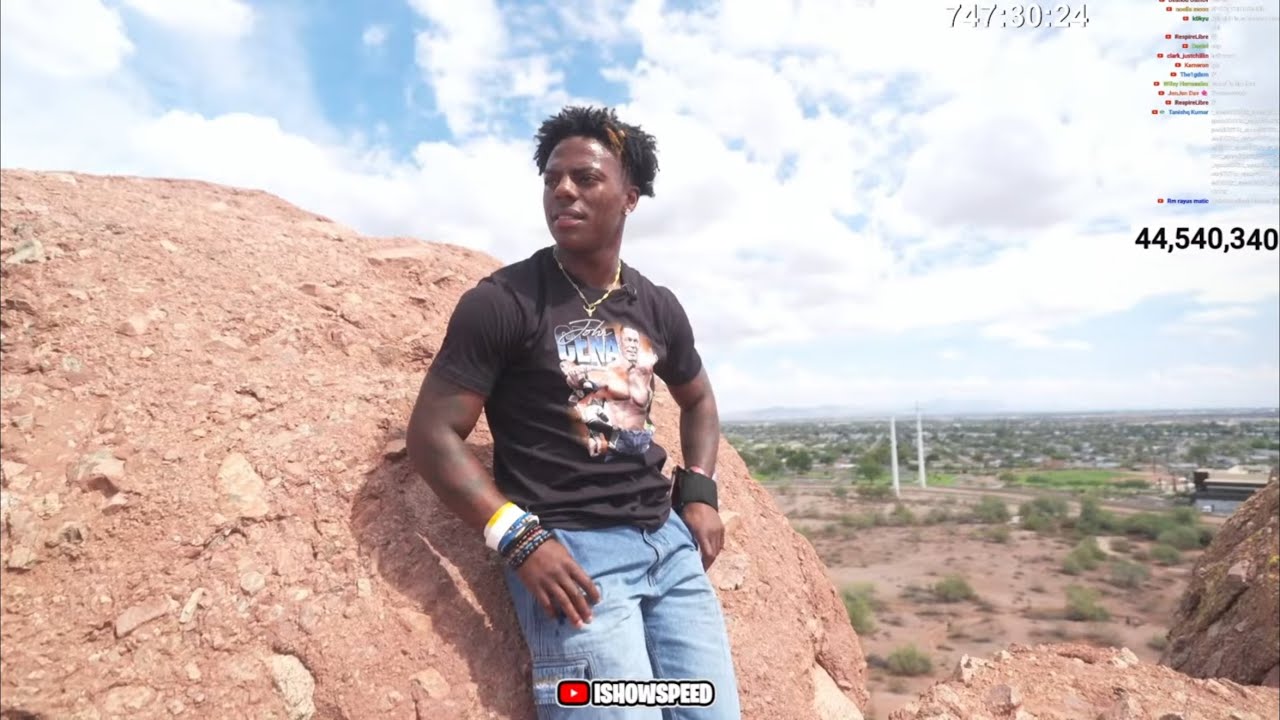 IShowSpeed was spotted in Arizona. Here's where he went and why