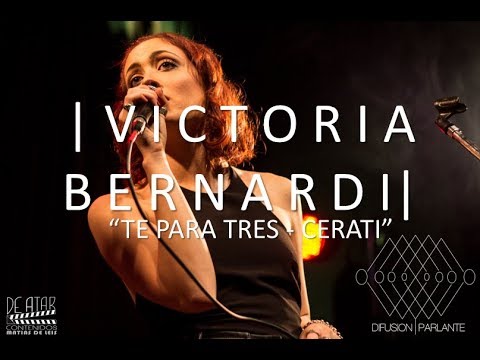 Victoria Bernardi - "Te para tres" (Cerati) | VIVO #SalaCrash - YouTube