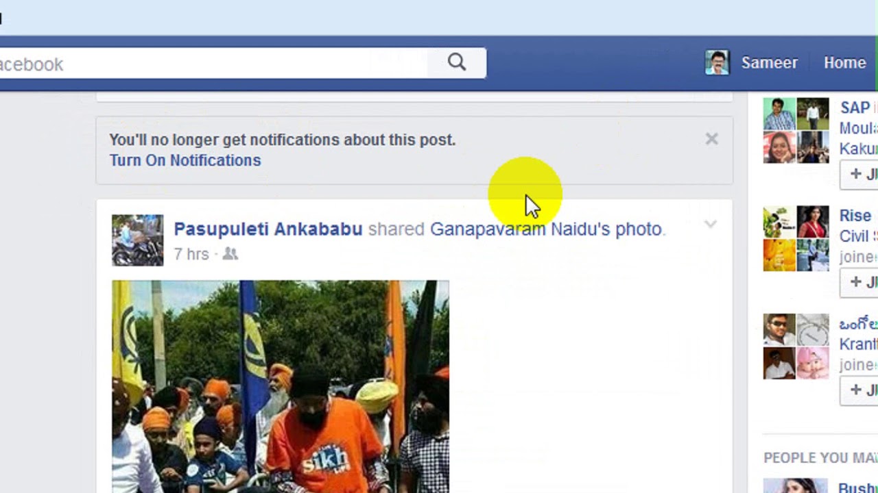 how to report facebook BAD POSTING - YouTube