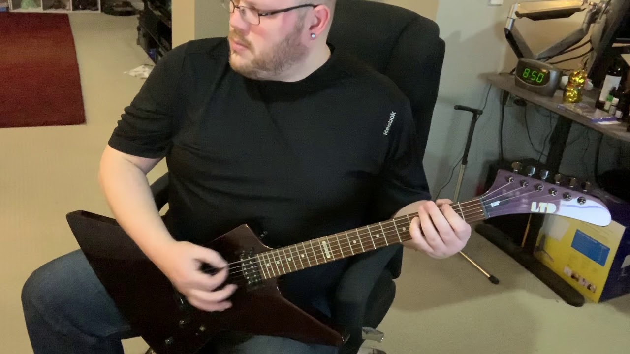 ESP LTD EXP-200 1999 Midnight Purple - YouTube