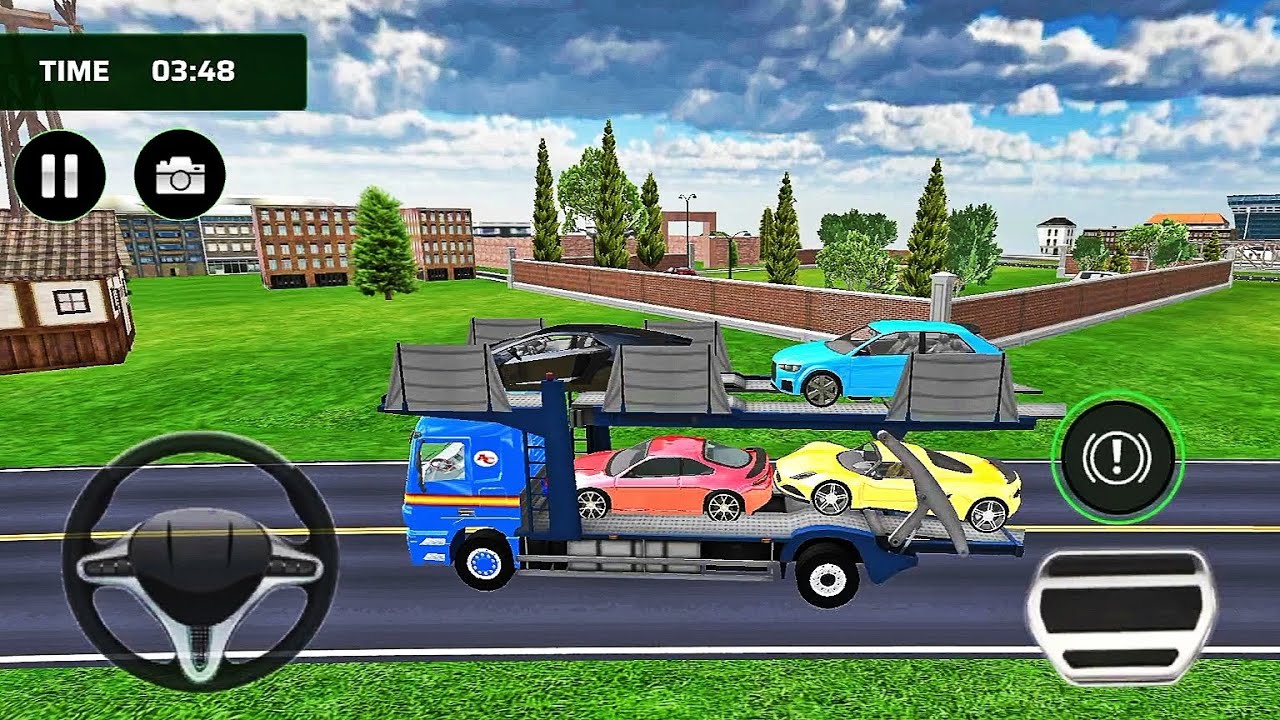 Car transport game || Truck car transport new game || World truck ...