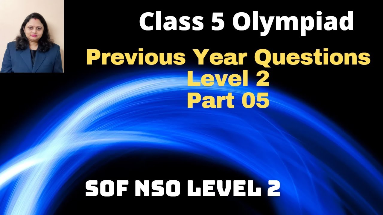 SOF NSO Level 2 Previous Year Question paper | Part 05 | Class 5 - YouTube