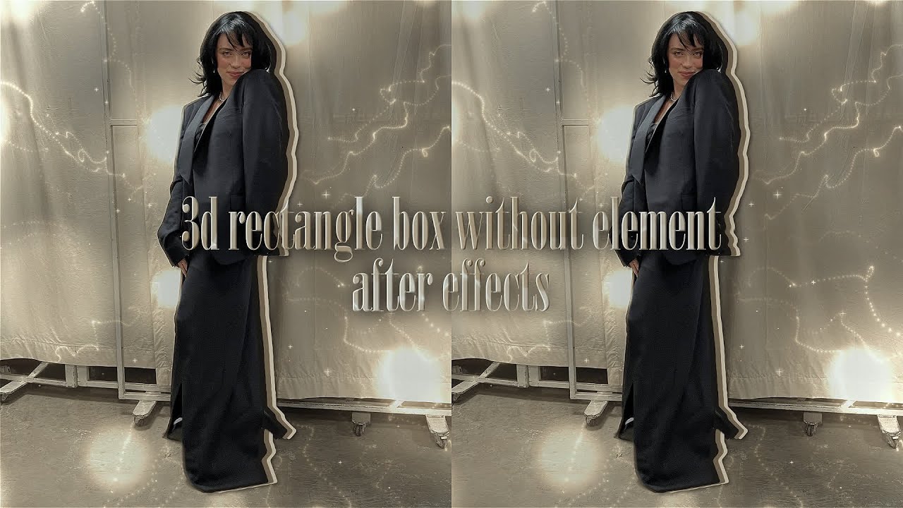 3d rectangle box WITHOUT element after effects tutorial - oconnellaeps ...