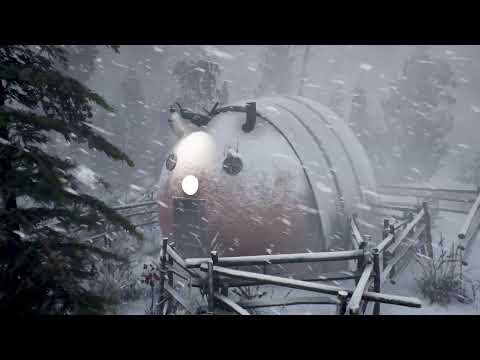 Sleep With Hissing Blizzard & Gusts Brutal Snowstorm | Powerful Wind Blasts and Icy Winter Sounds