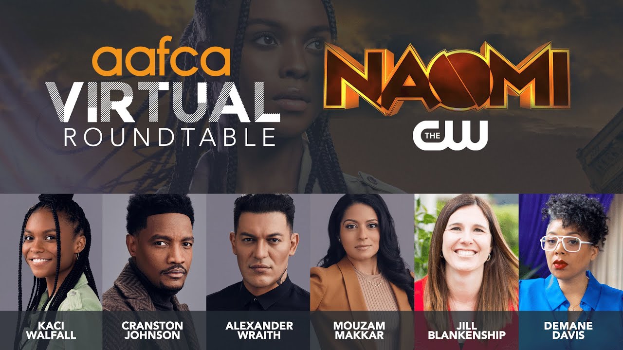 AAFCA Virtual Roundtable- Naomi CW Cast Interview - YouTube