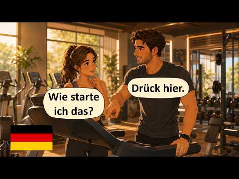 23 Minutes of Daily German Dialogues (A1-A2)| Short German conversation for beginners