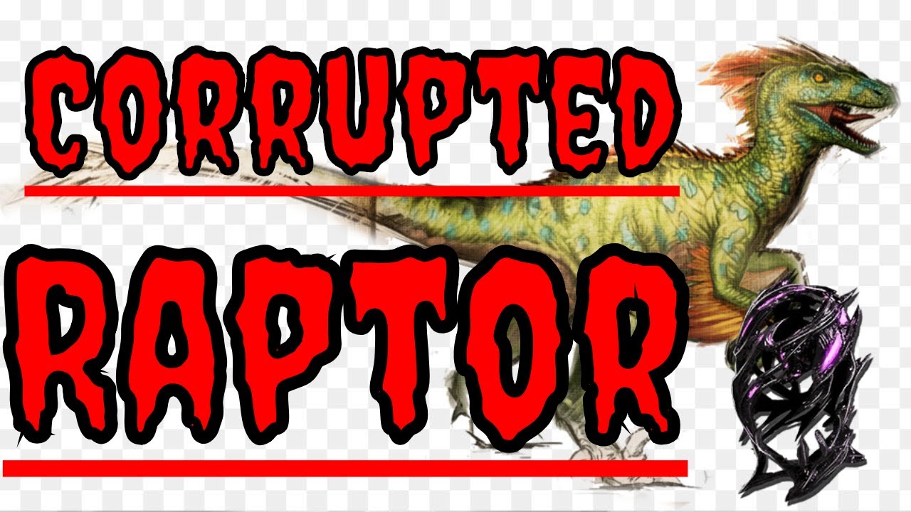 How to Spawn in A Corrupted Raptor in ark xbox one - YouTube
