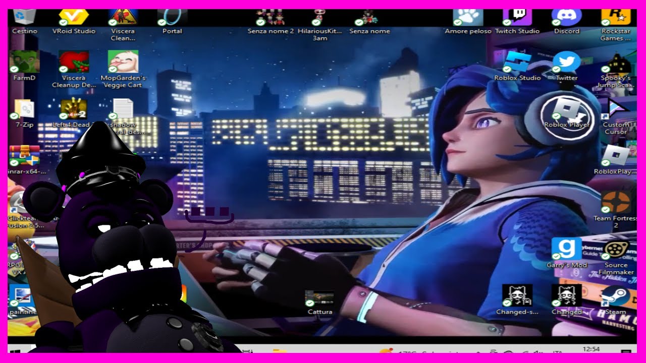 [sfm/fnaf ssr] Shadow general's PC and VR Help me... - YouTube