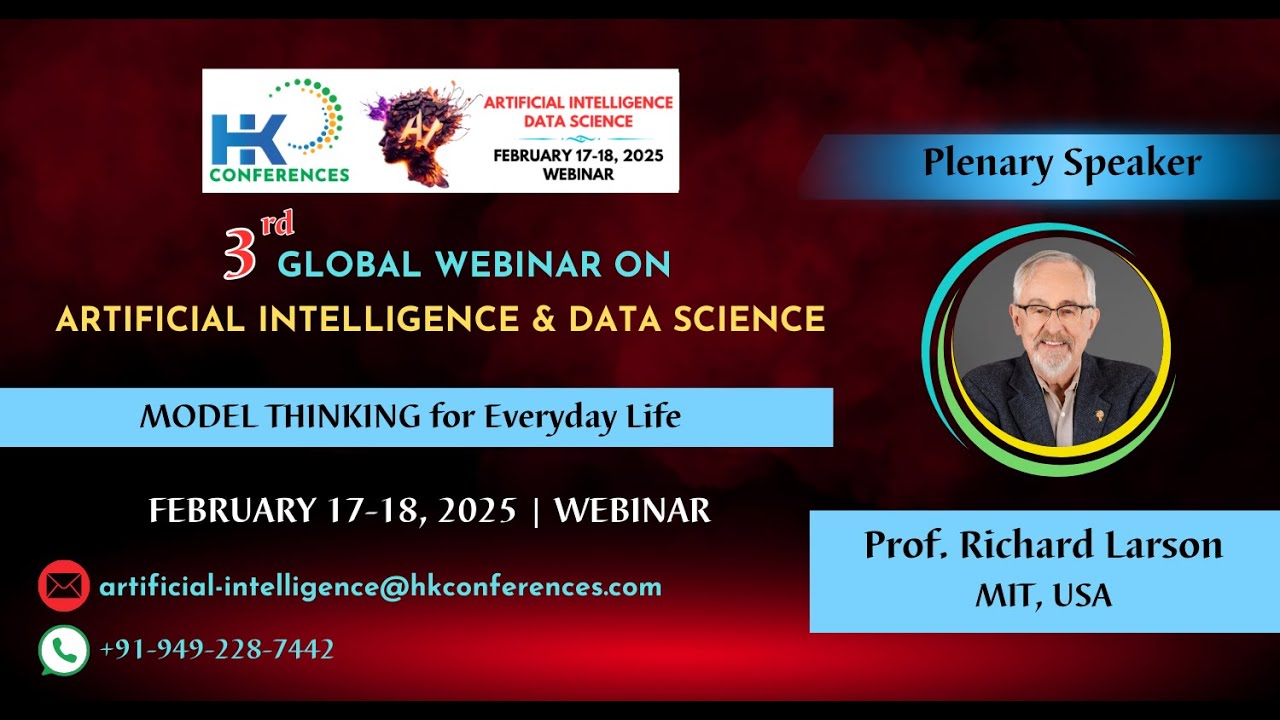 Prof. Richard Larson, MIT, USA | HK Conferences - YouTube