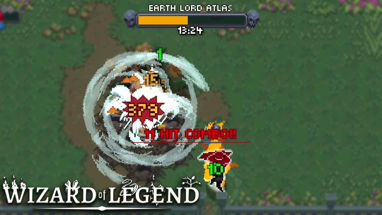Critical Heal and Crazy Critical Damage - Wizard of Legend - YouTube