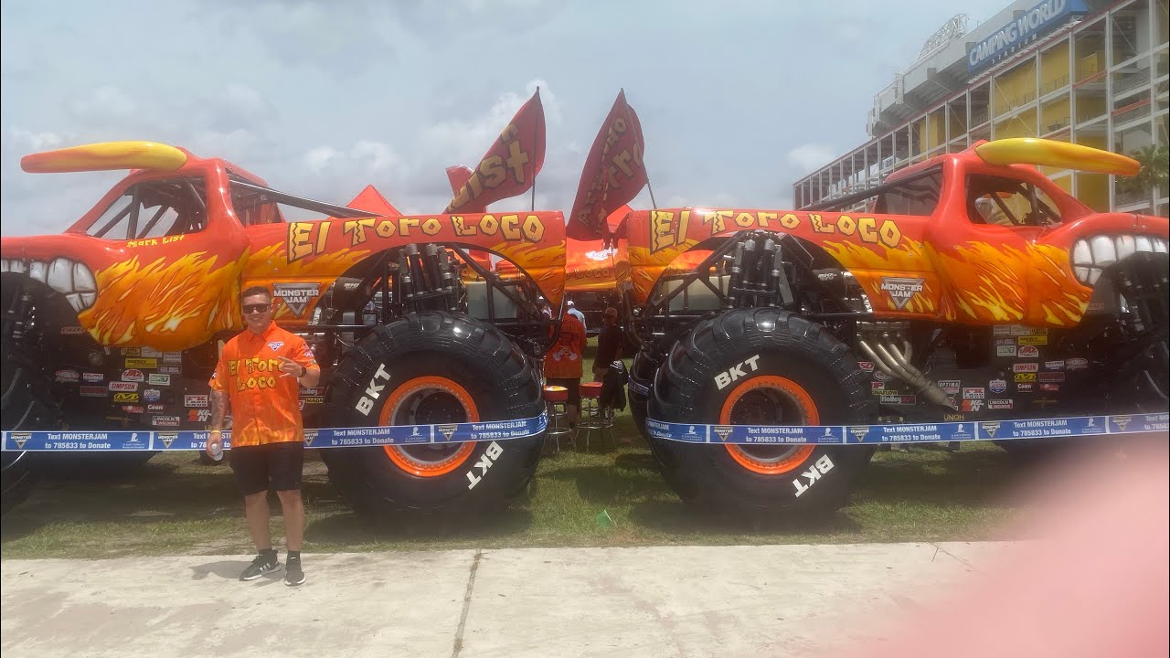 Monster Jam World Finals 21 - Freestyle: El Toro Loco (Mark List) - YouTube