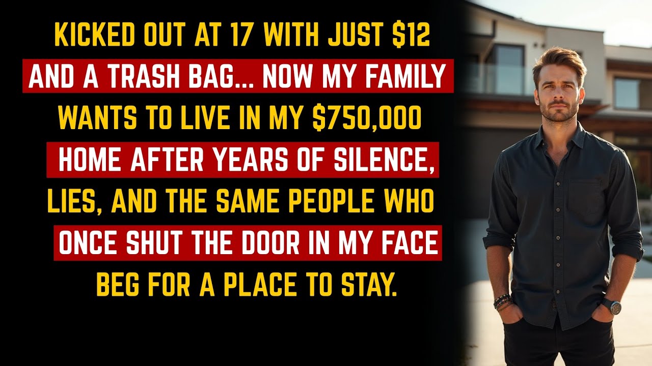 At seventeen, I was kicked out with just $12 and a trash bag. Years ...