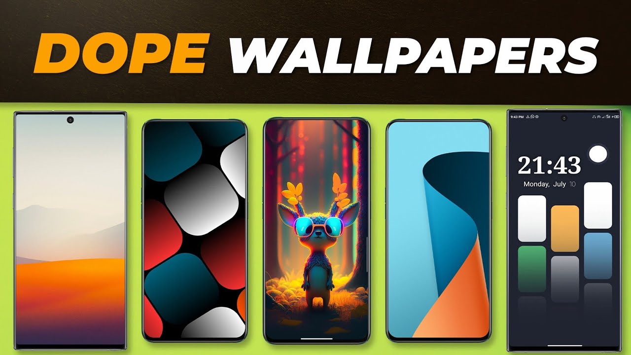 Best WALLPAPER APPS For Android YOU MUST TRY 🔥! - YouTube