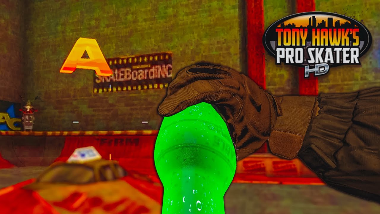 The TONY HAWK PRO SKATER Zombies Map.. - YouTube