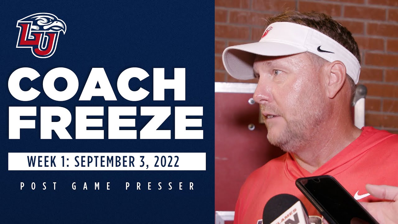 Coach Freeze Talks About Tonights Thrilling Game - YouTube
