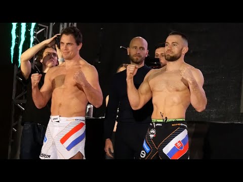 Radovan Úškrt vs. Melvin Van Suijdam | Váženie OKTAGON 40 - TIPSPORT GAMECHANGER