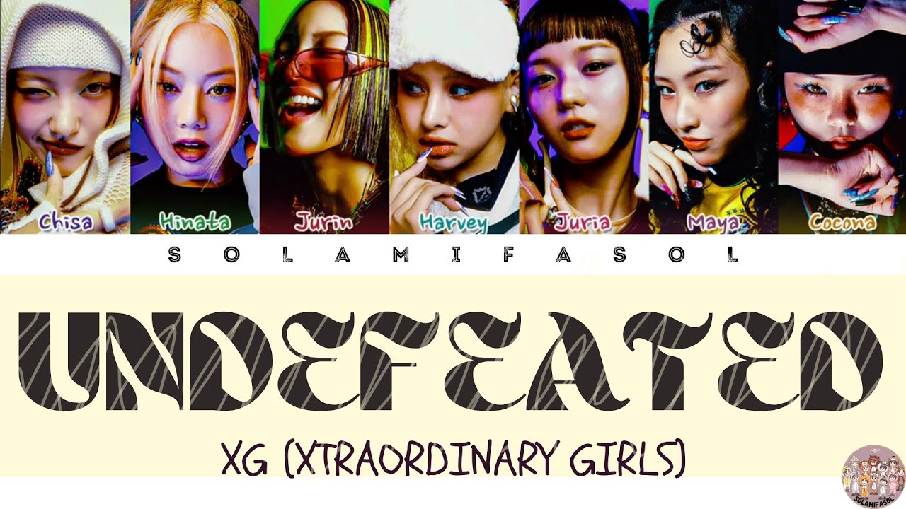 XG & VALORANT - 'UNDEFEATED' Lyrics [Color Coded_Eng] | SOLAMIFASOL ...