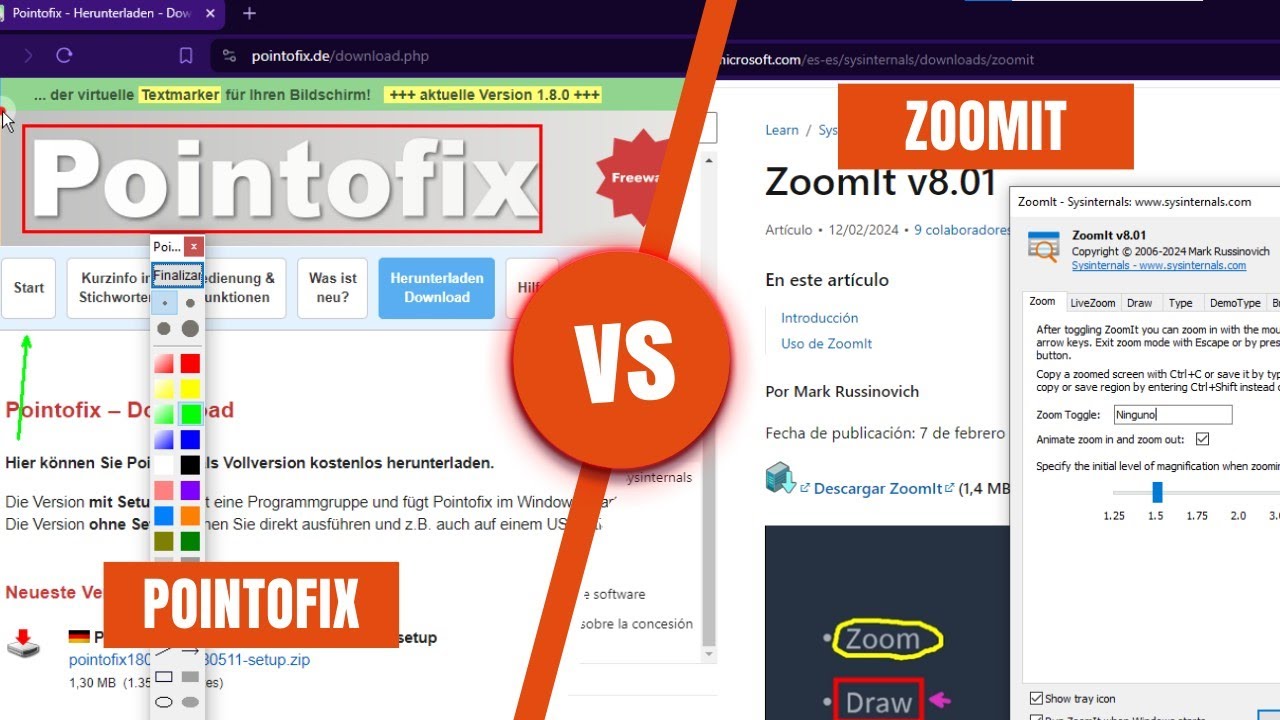 #Pointofix vs #ZoomIt ¿Cuál es mejor? - YouTube