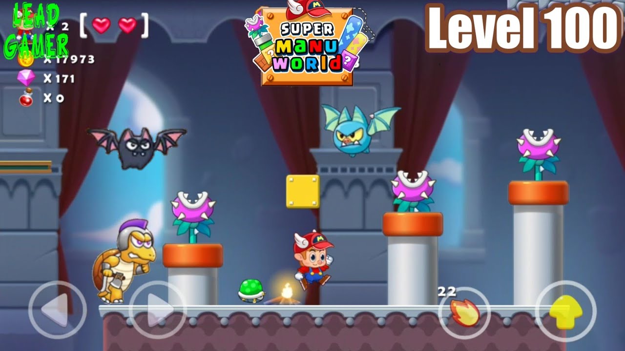 Super Manu's World Jungle Bros Level 100 #games #gaming #gameplay # ...