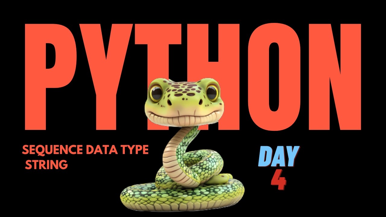 Sequence data type-string Python Day-4#CODLYTIC #Python #Coding # ...