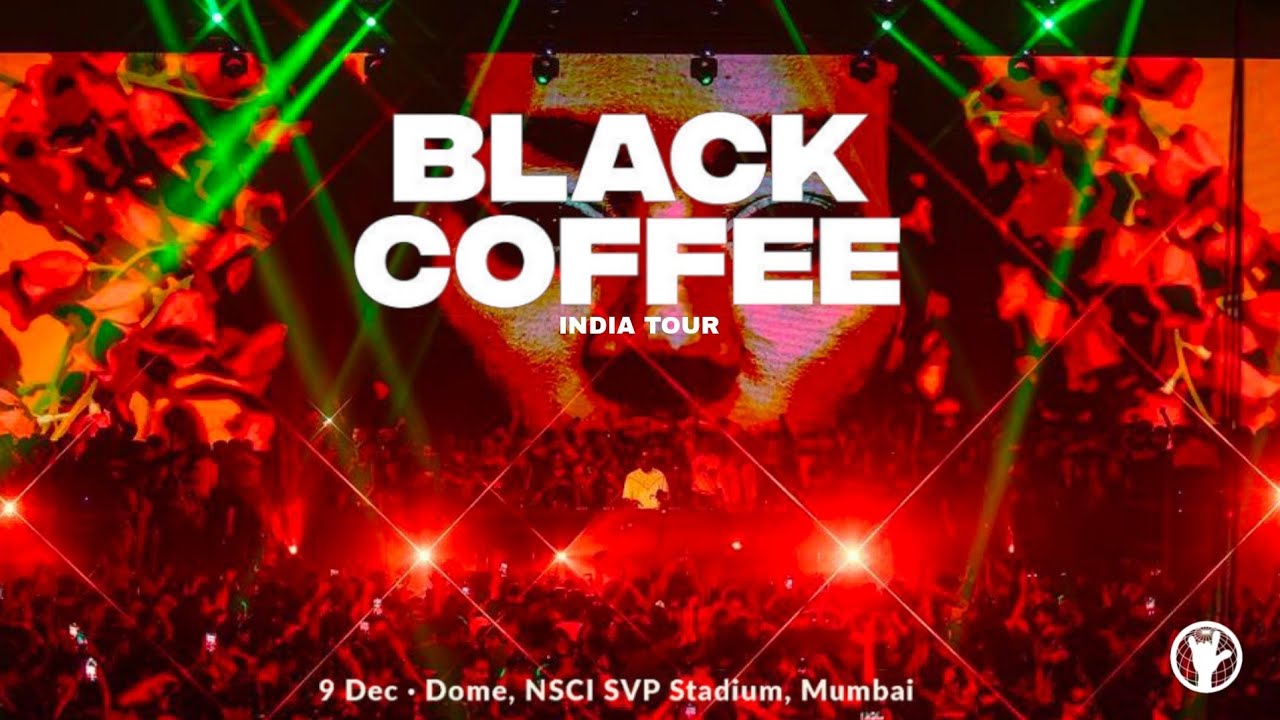 Black Coffee LIVE @Mumbai - 2023 (INDIA TOUR) - YouTube