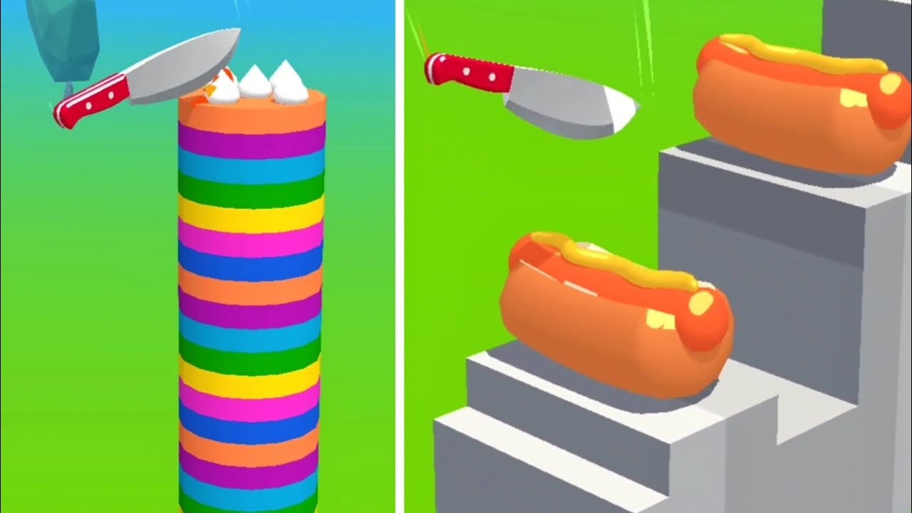 Slice It All! Very Satisfying and Relaxing ASMR Slicing Gameplay Video ...