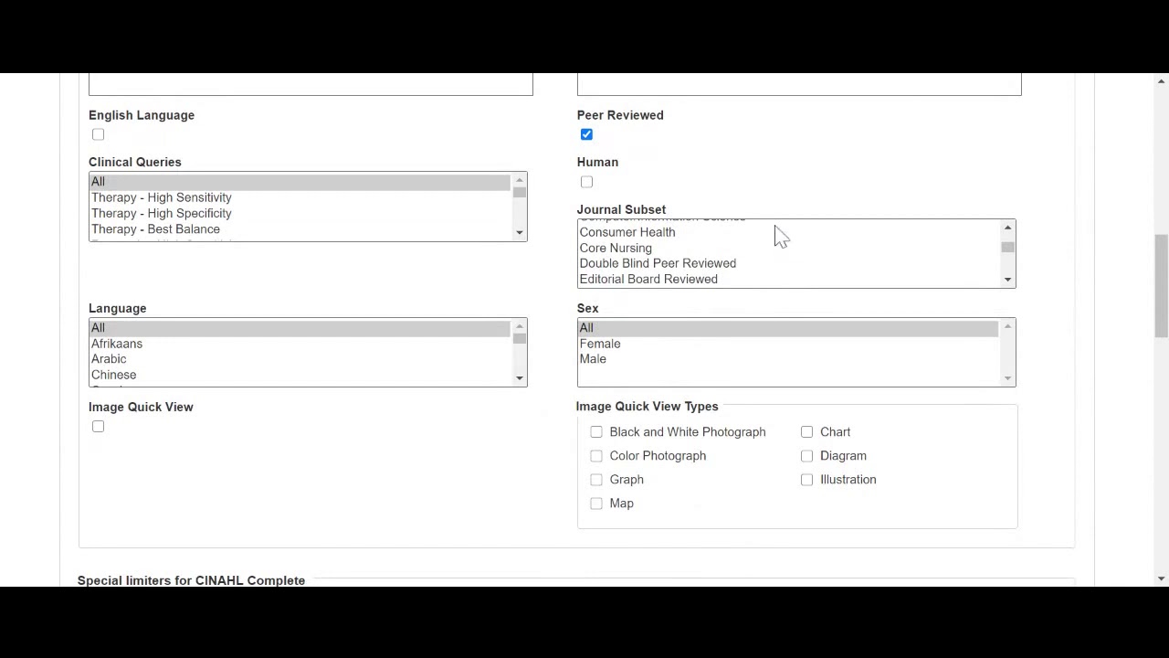 Searching the CINAHL Research Database - YouTube